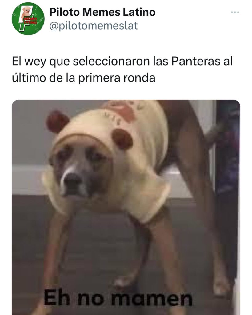 Los mejores Memes del Draft NFL 2024 - Día 1