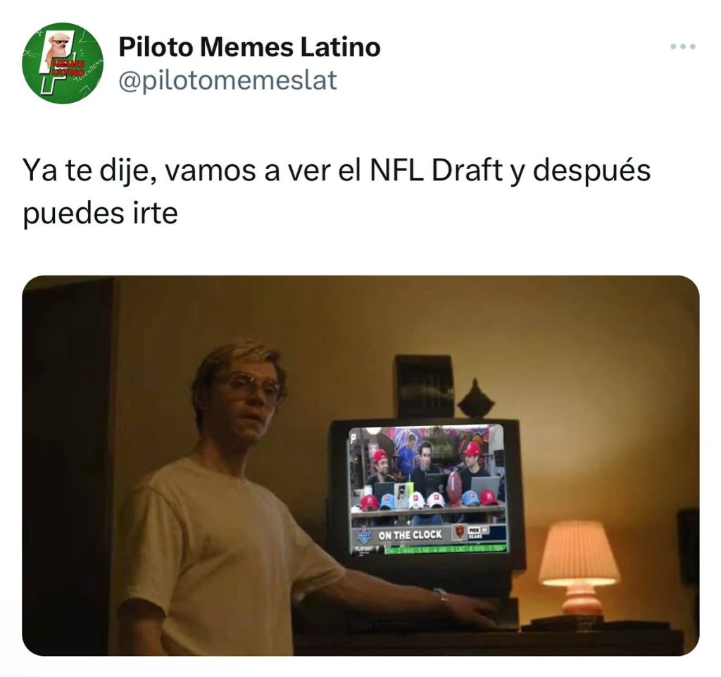 Los mejores Memes del Draft NFL 2024 - Día 1