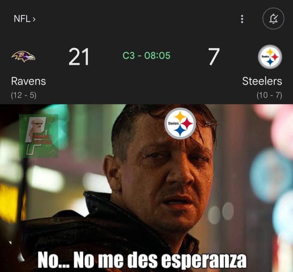 Los mejores Memes NFL de Steelers, Ravens, Texans y Chargers en Wild ...