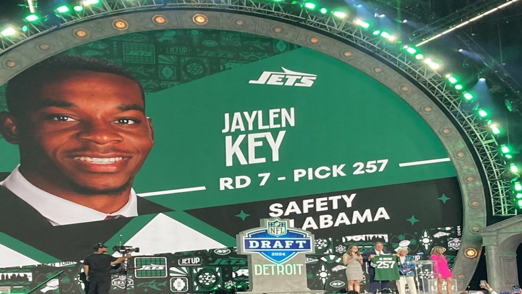 Jaylen Key es "Mr. Irrelevant" del Draft NFL 2024