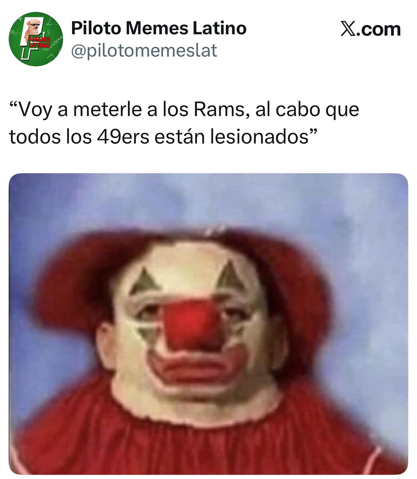 Los mejores Memes NFL del 49ers vs Rams – Semana 5, 2025