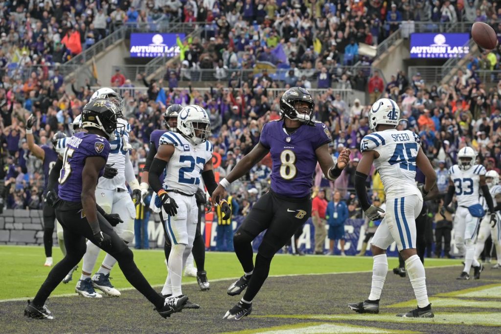 Baltimore Ravens vs Indianapolis Colts: Dónde y cómo ver el partido